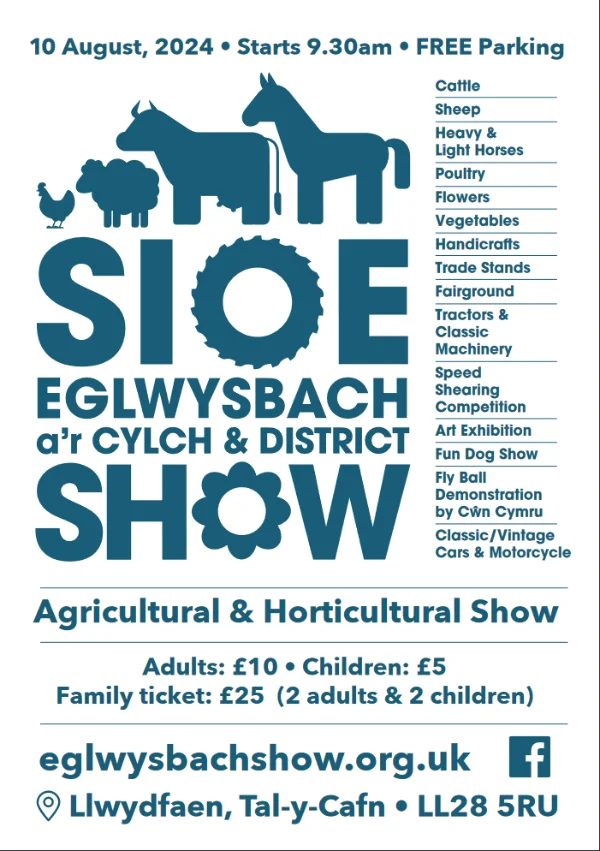 Eglwysbach show – Saturday 10th August 2024 - Reform Wales Supporters